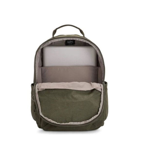 Kipling | Bags | Nwt Kipling Seoul Large Laptop Backpack Jaded Green ...
